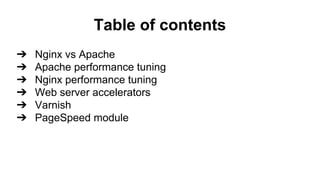 Web Performance Part 3 "Server-side tips" | PPT