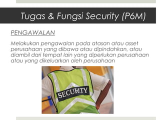 Service Excellent for Security Officer | PPT