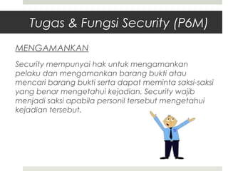 Service Excellent for Security Officer | PPT