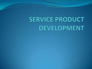 3.service product development | PPT