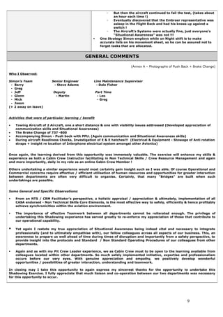 Virgin Australia - Engineer Shadowing Exercise | PDF