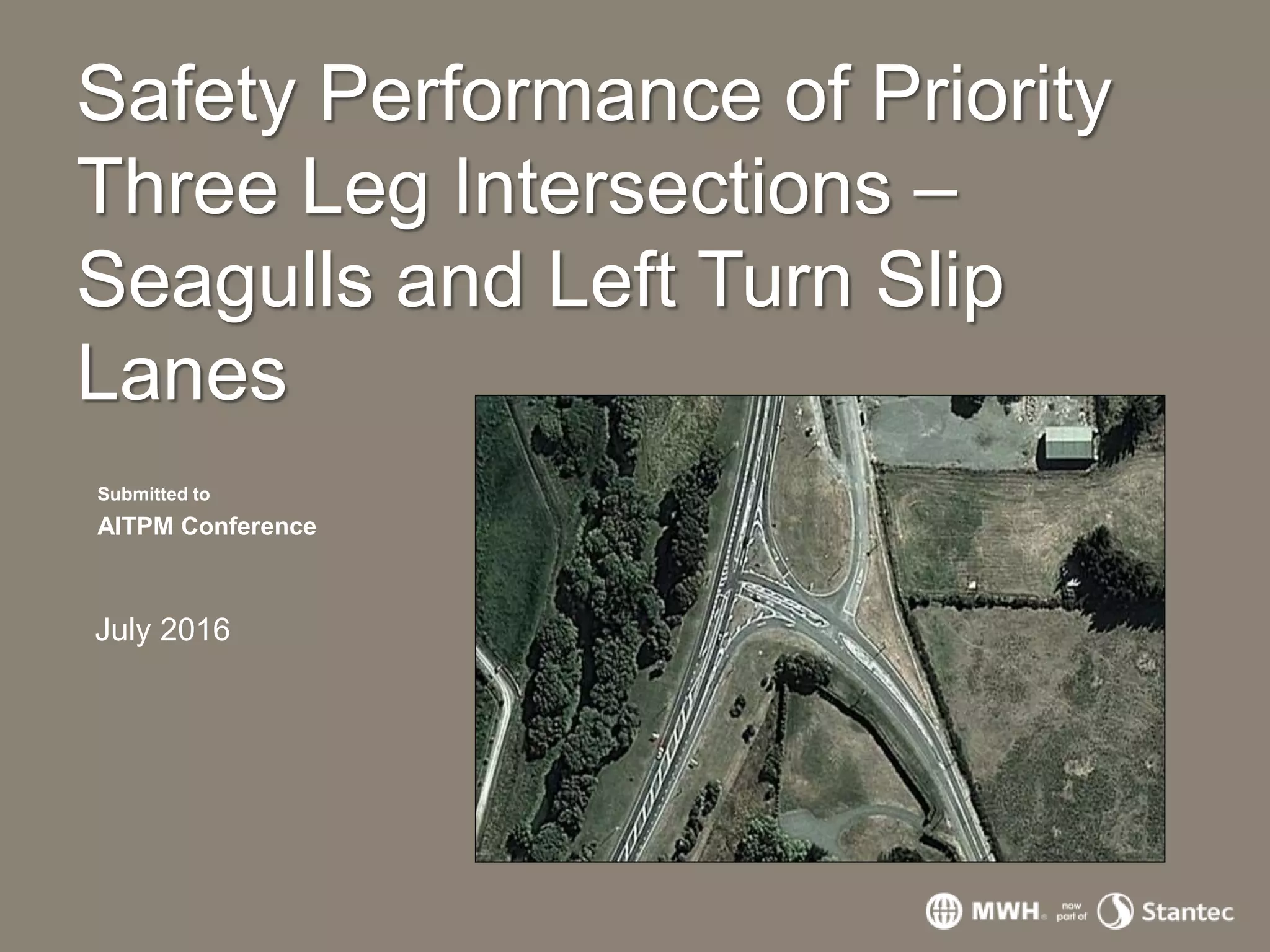 The Safety Performance of Priority Three-leg Iintersections: seagulls ...