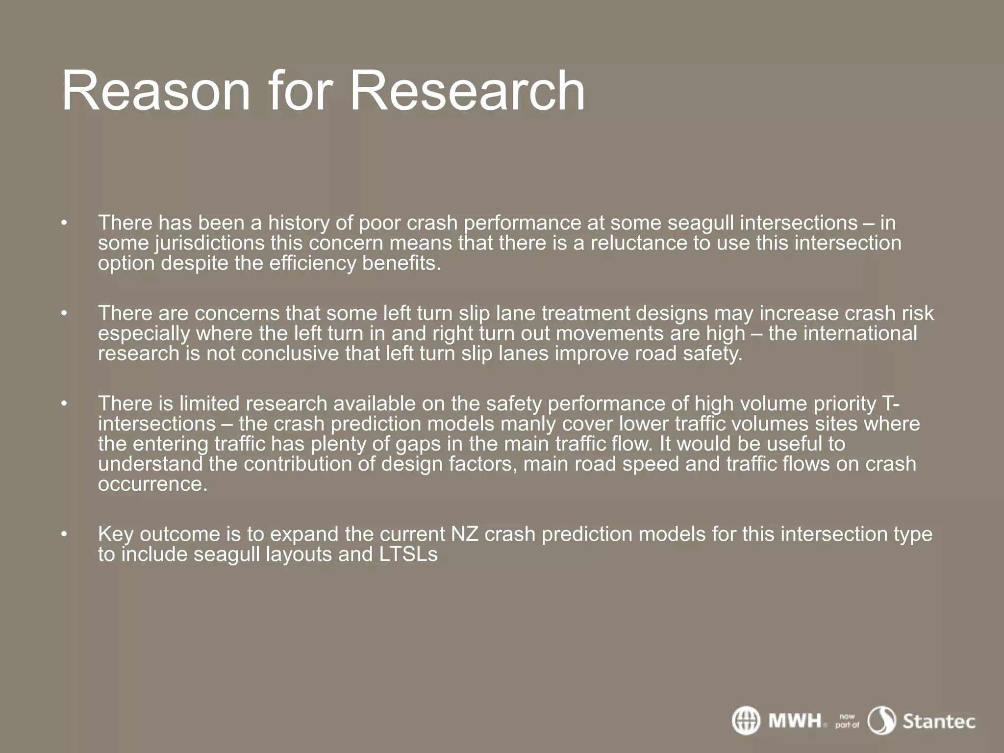 The Safety Performance of Priority Three-leg Iintersections: seagulls ...