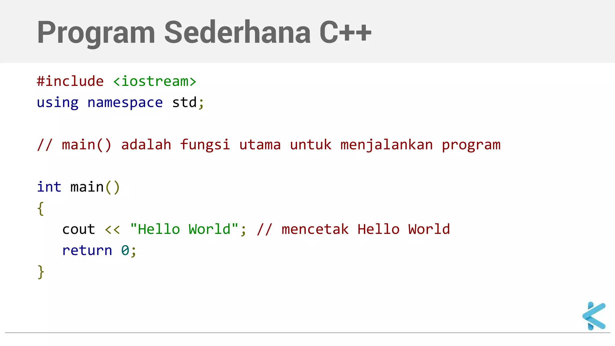 Pemrograman C++ - Sintaks Dasar | PDF Pemrograman C++ - Sintaks Dasar | PDF