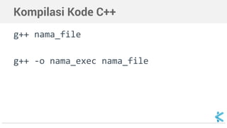 Pemrograman C++ - Sintaks Dasar | PDF