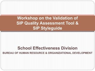 3-SIP-QA-Tool-Styleguide.pptx