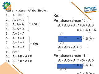 3-Pembelajaran mengenai sirkuit logika matematika | PPT