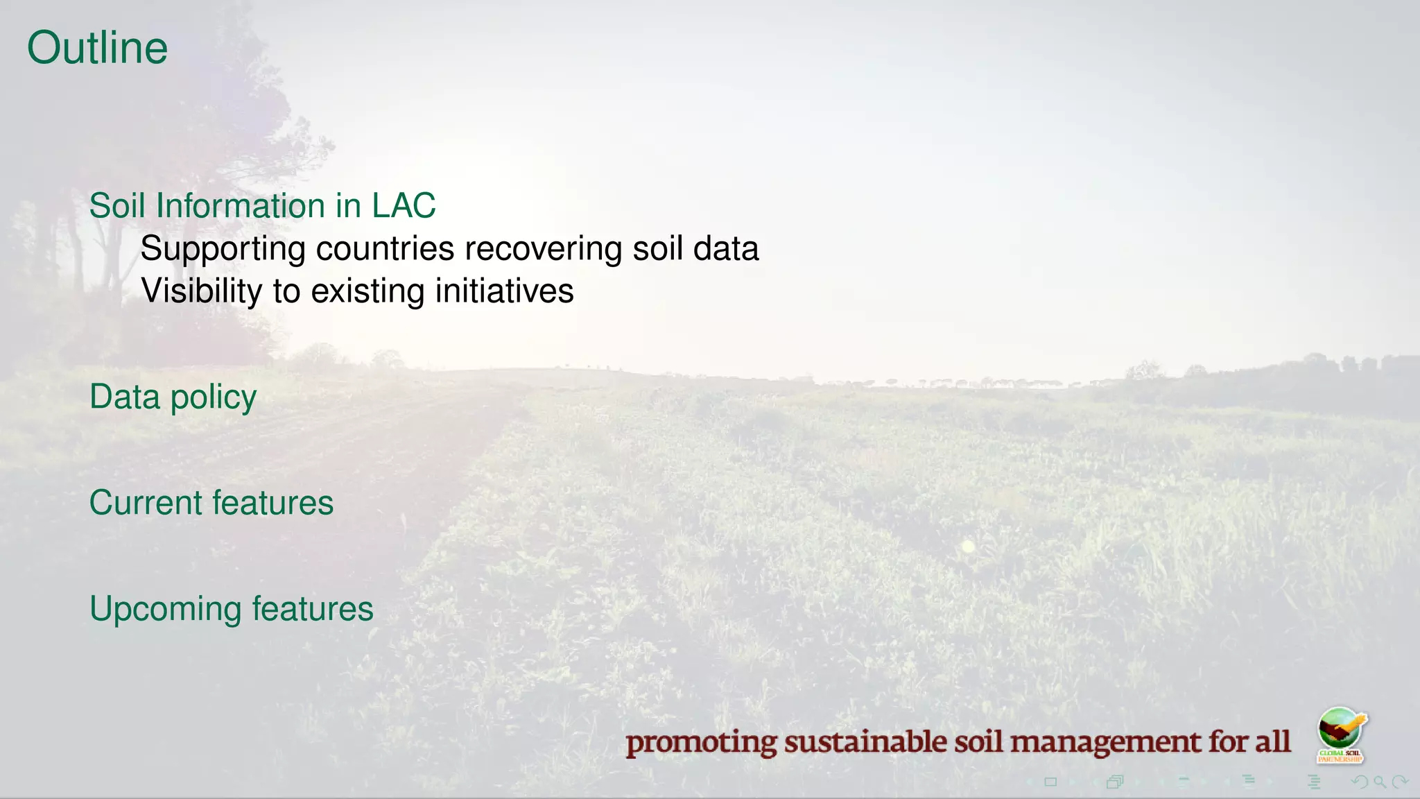 Soil Information System for Latin America and the Caribbean SISLAC ...