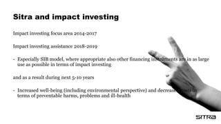 Sitra and impact investing soc-sib_august282019 | PPT