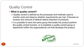 3-SOFTWARE QUALITY ASSURANCE...........pptx