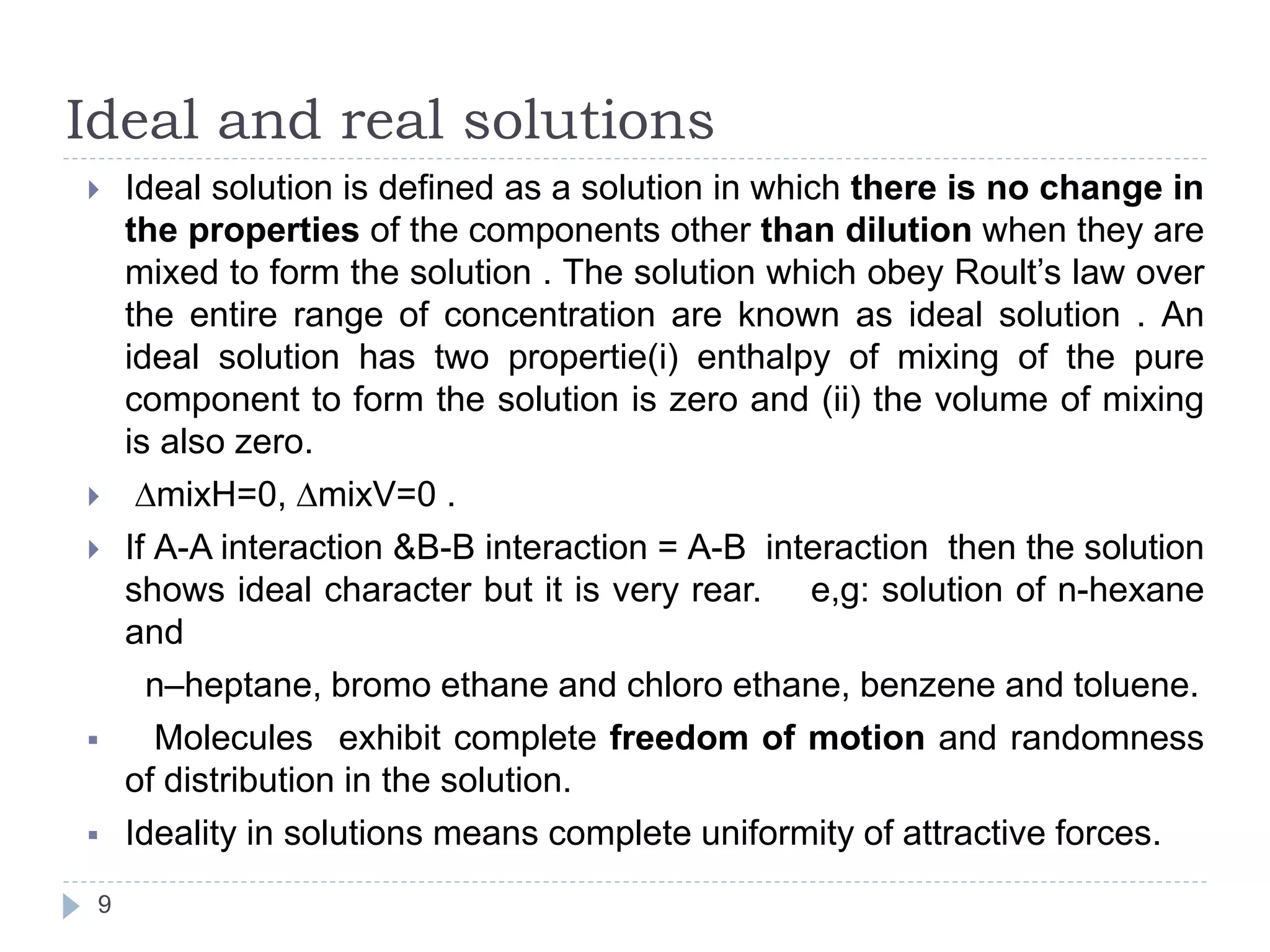 solutions state chemistry for class xii- | PPTX