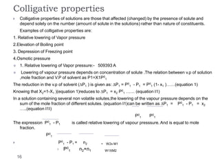 solutions state chemistry for class xii- | PPTX