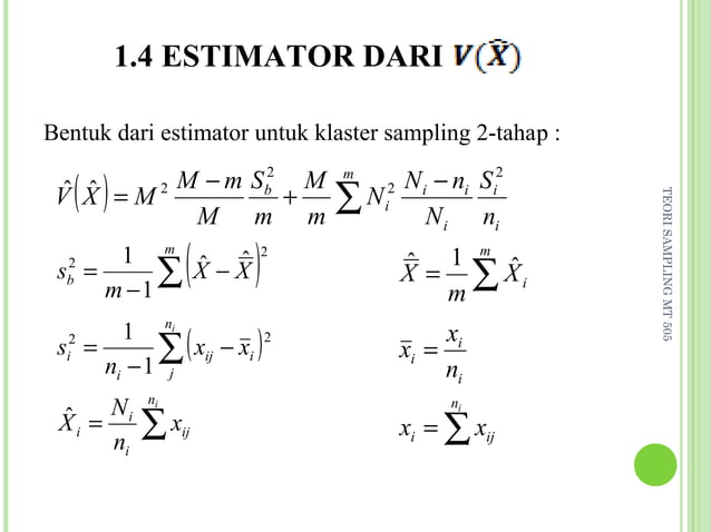 3 stage cluster sampling | PPT