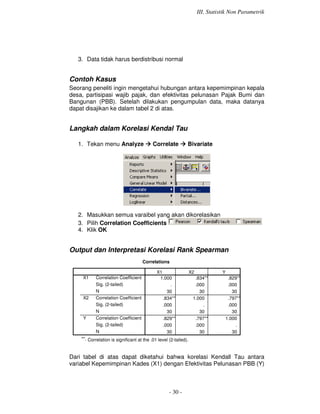 3 statistik-non-parametrik | PDF