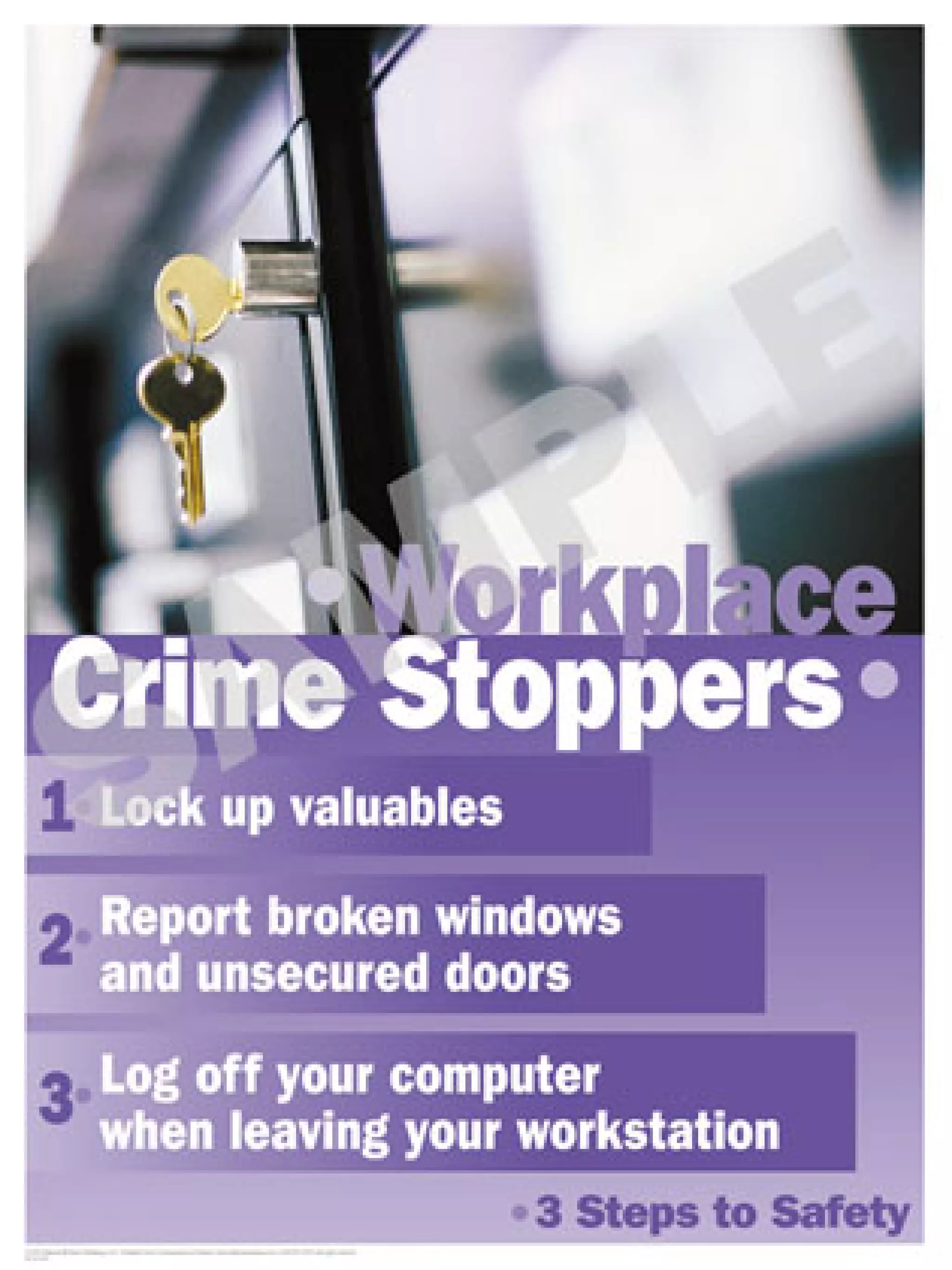 3 steps-to-safety-poster-series | PDF