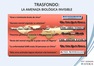 La descontaminación por peróxido de hidrógeno en fase de vapor (VHP) y ...