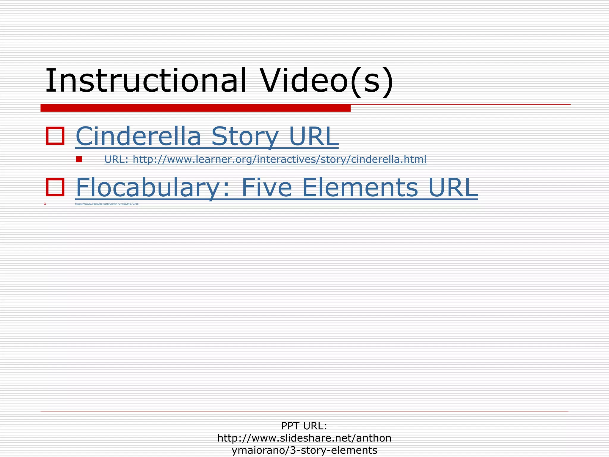 3 - story elements | PPTX | Genres