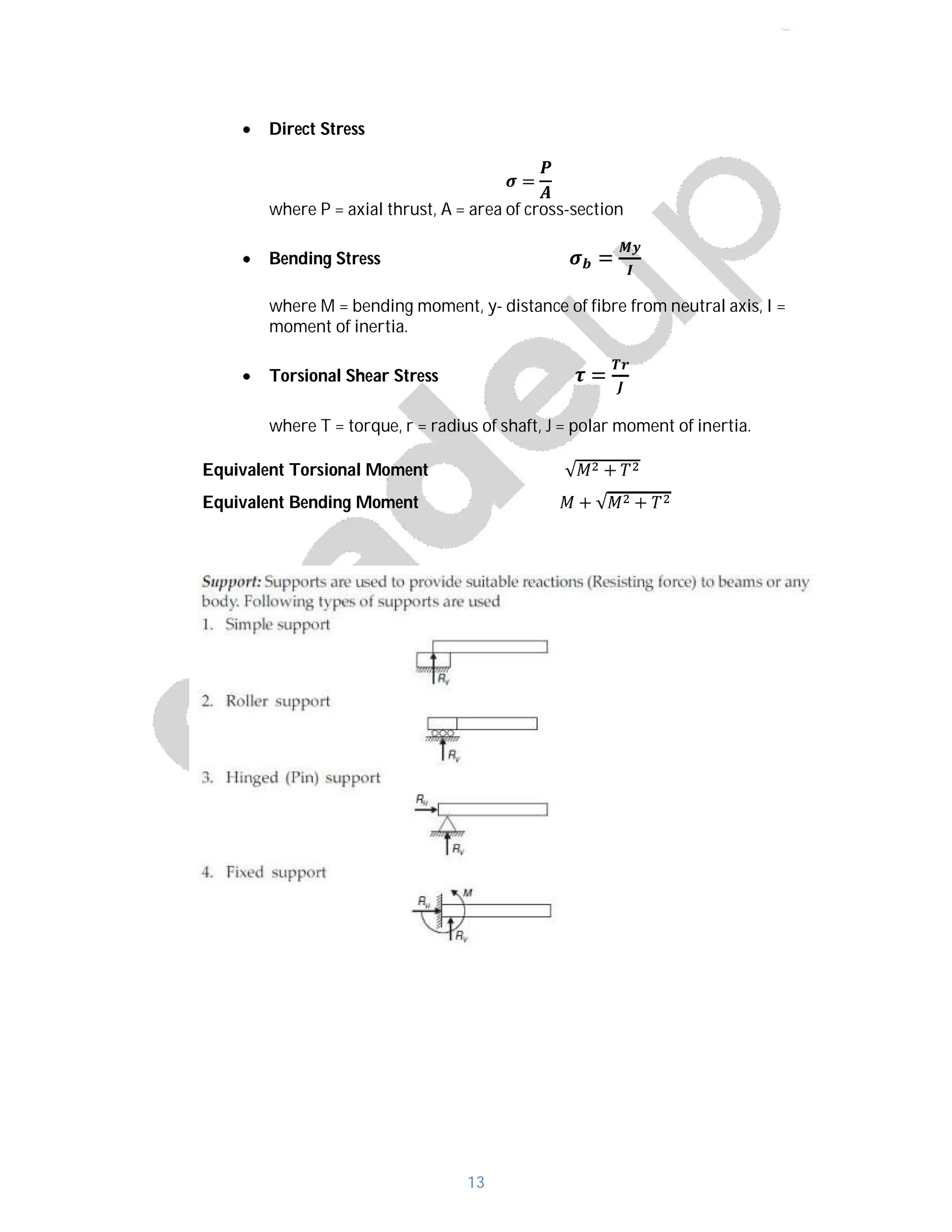 3-Strength of Materials formulaws.pdf