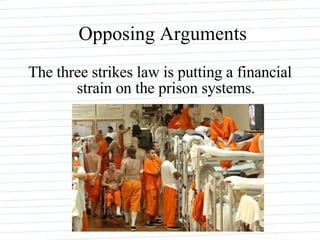 3 Strikes Law | PPT
