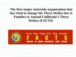 3 Strikes Law | PPT