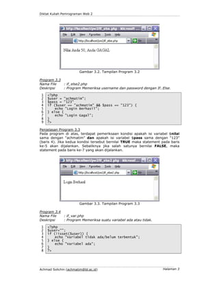3 strtuktur kondisi dan perulangan | PDF