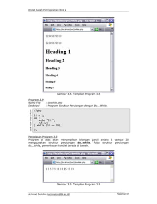 3 strtuktur kondisi dan perulangan | PDF