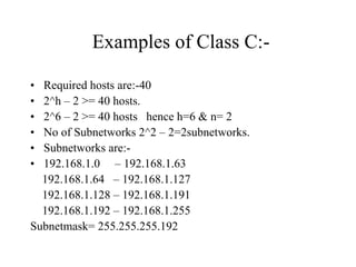 CCNA part 3 subnetting | PPT