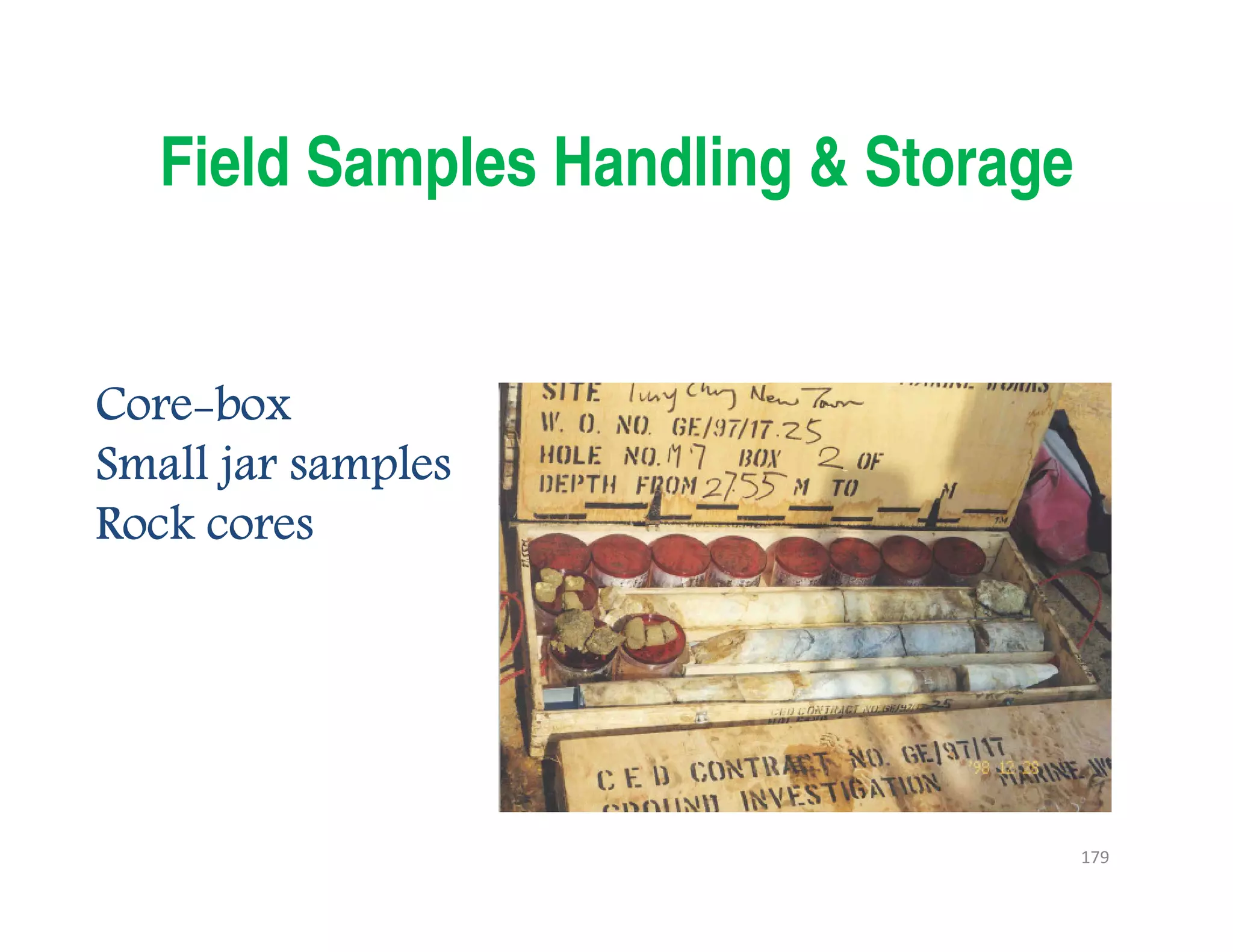 Subsurface exploration (part-3) | PPT