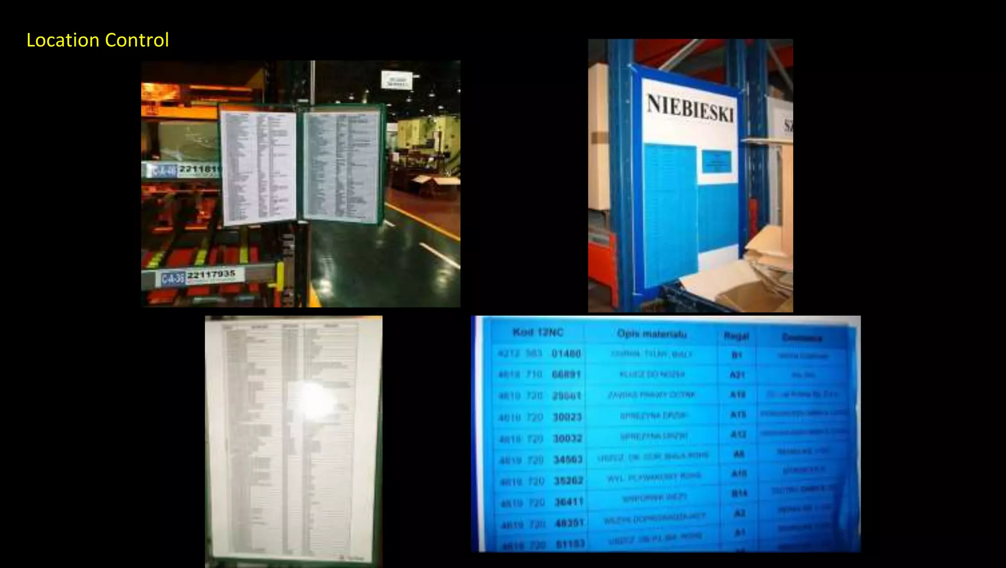 Lean Supermarket - Visual Management - November 2016 | PPTX