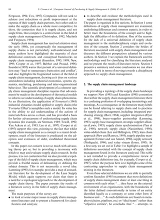 3 supply chain management-a analytical framework for critical ...