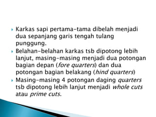 3. susunan daging | PPTX