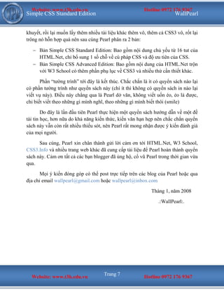 Tài liệu CSS tiếng việt cơ bản | PDF