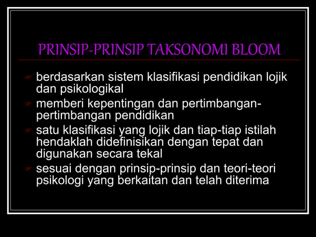 TAKSONOMI BLOOM TAKSONOMI SOLO DOMAIN KRATHWOHL | PPT