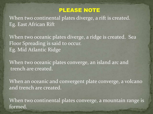 Tectonic Plates | PPT