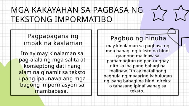 3-TEKSTONG IMPORMATIBO (Para Sa Iyong Kaalaman).pptx
