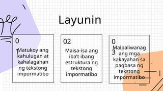 3-TEKSTONG IMPORMATIBO (Para Sa Iyong Kaalaman).pptx