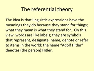 3 the referential-theory2 | PPT
