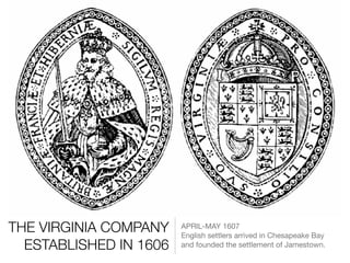 3 The Virginia Colony | PDF | North America Travel | Travel Locations