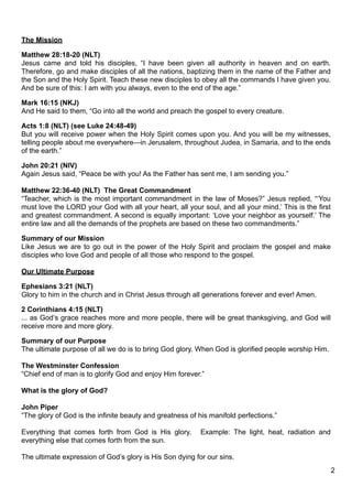 3. The Big Picture - Mission Notes | PDF