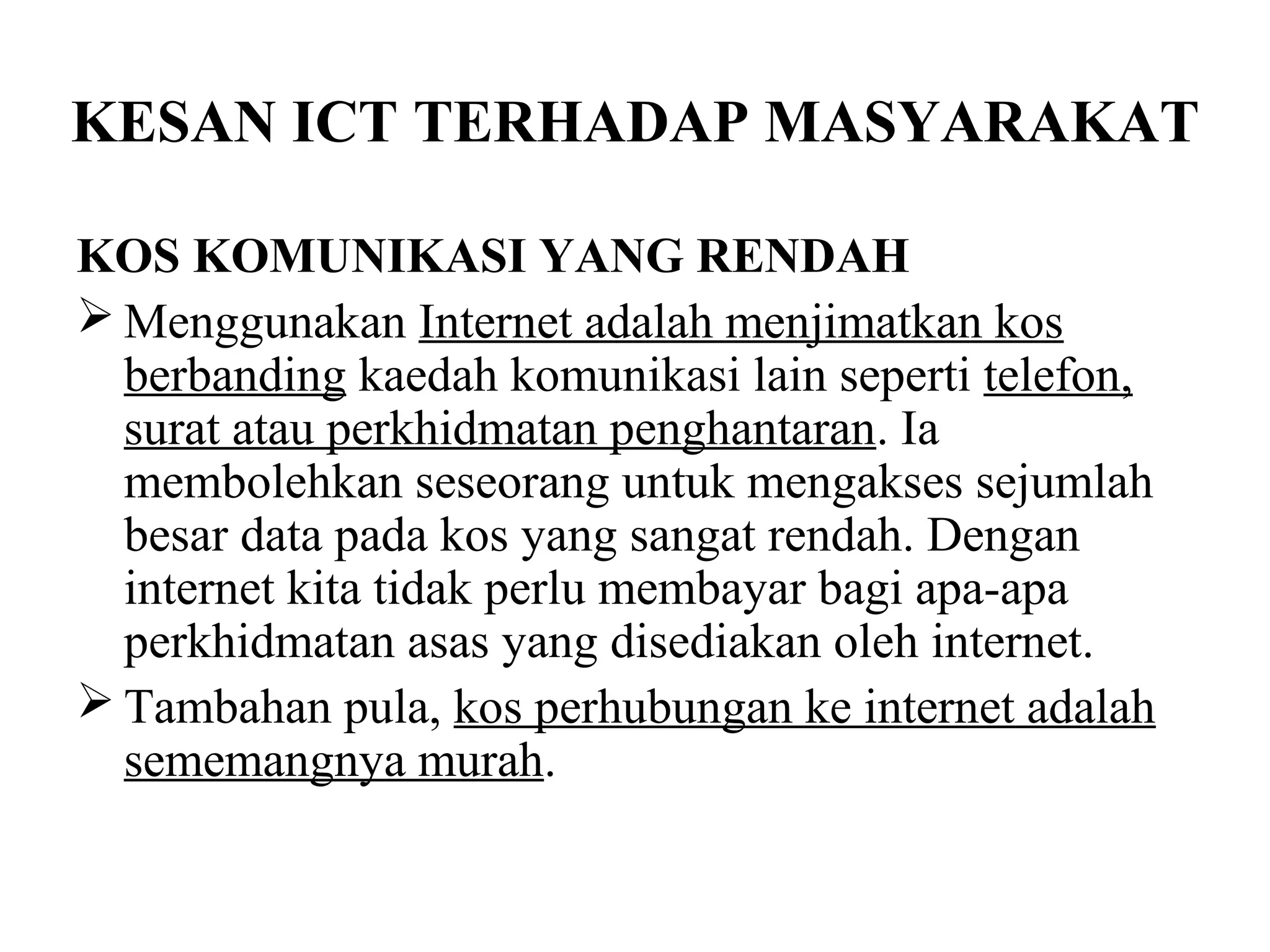 3. the impact of ict on society | PPT