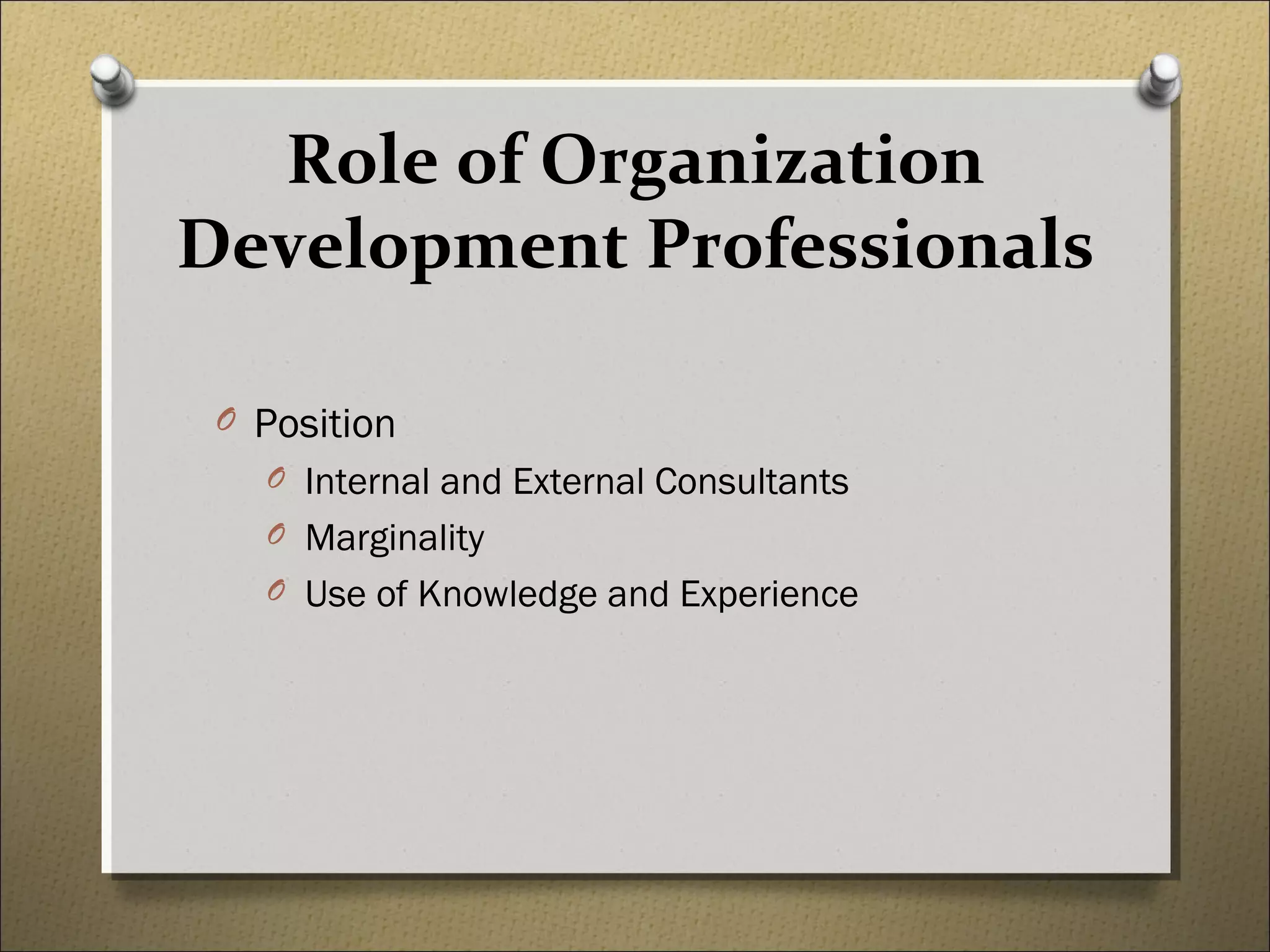 3 the organization development practitioner | PPT