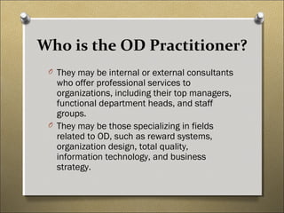 3 the organization development practitioner | PPT