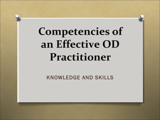 3 the organization development practitioner | PPT