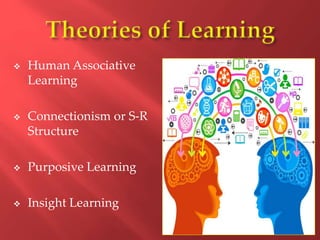Theories of Learning | PPTX
