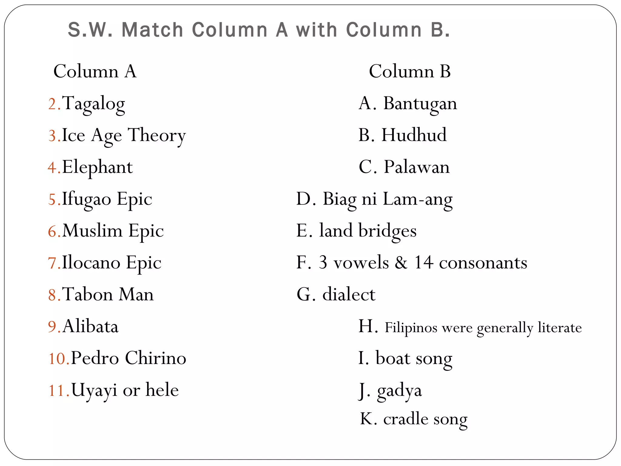 3 theories of origins of filipino language and people | PPT