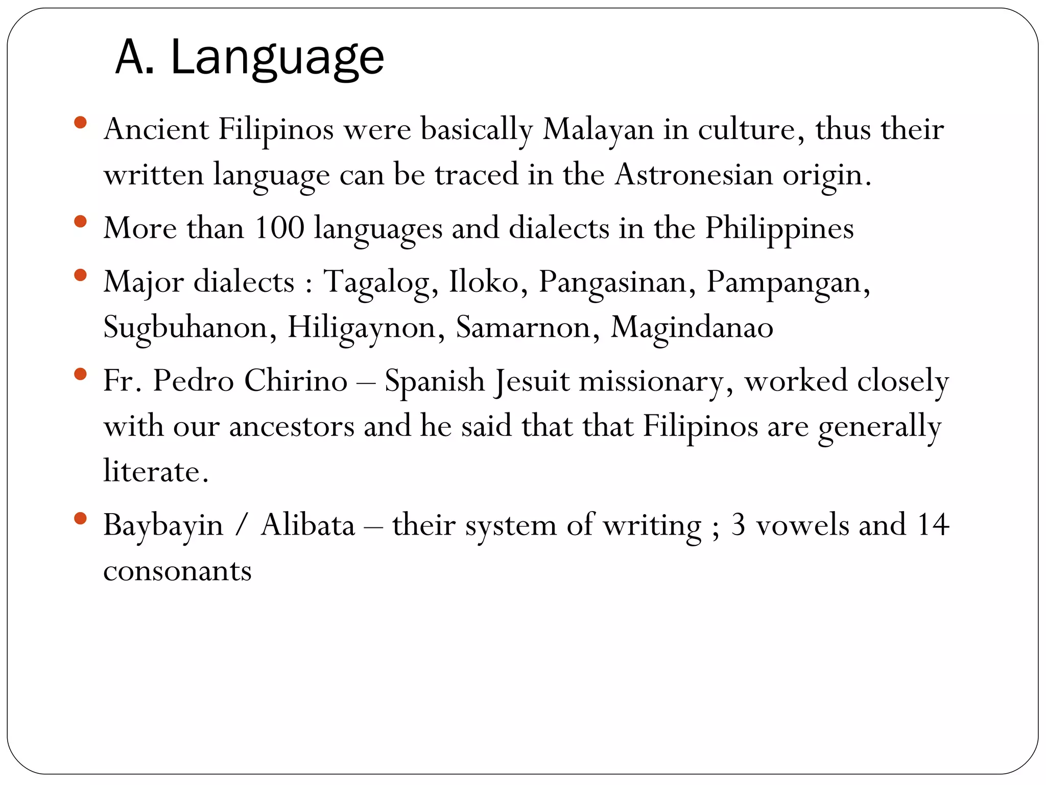 3 theories of origins of filipino language and people | PPT
