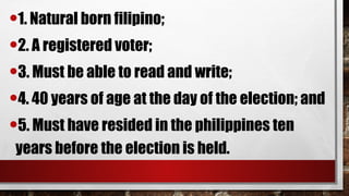 3- The Philippine Government POWERPOINT. | PPTX