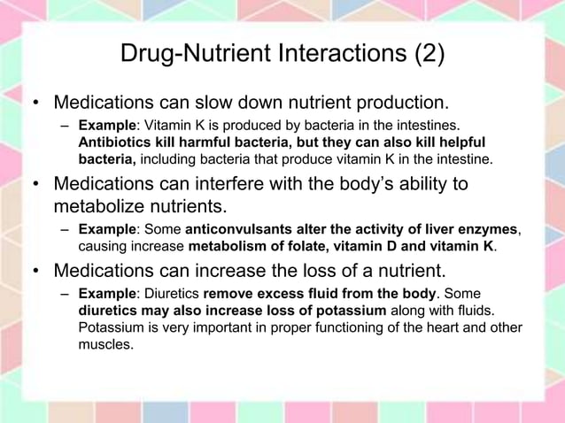 3 - The Relationship of Drug Metabolism and Nutrients.pptx