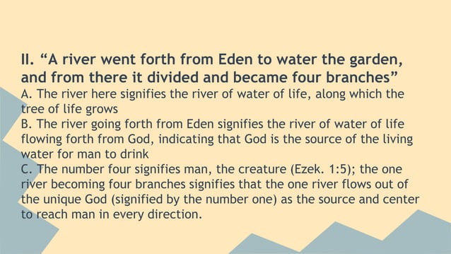 3 The river of water of life | PPT