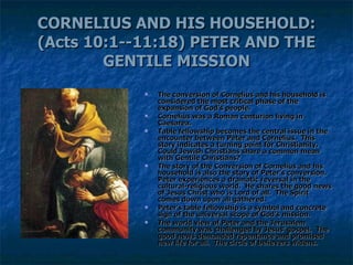 3. The Spirit Leads the Disciples in a New Direction | PPT